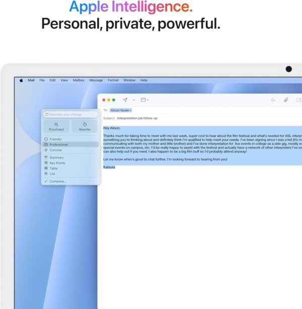 Apple MWUF3ZP/A iMac 24-inch (M4, 2025) – 16GB unified memory, 256GB ...